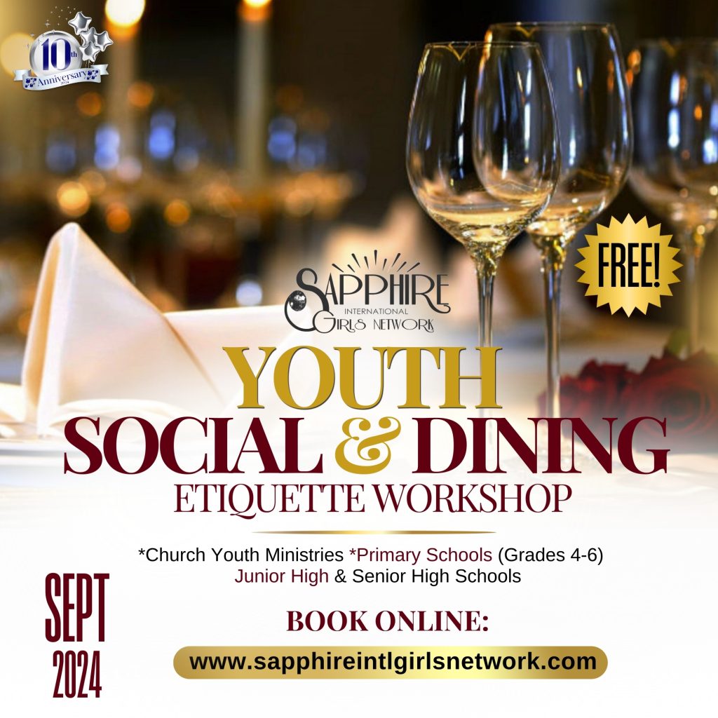 Youth Social & Dining Etiquette Workshop
